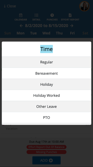 Support Article: e3 Mobile App: Timesheets for Employees and Managers