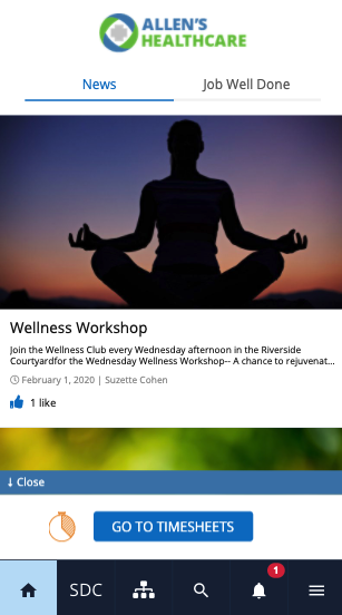 Support Article: e3 Mobile App: Timesheets for Employees and Managers