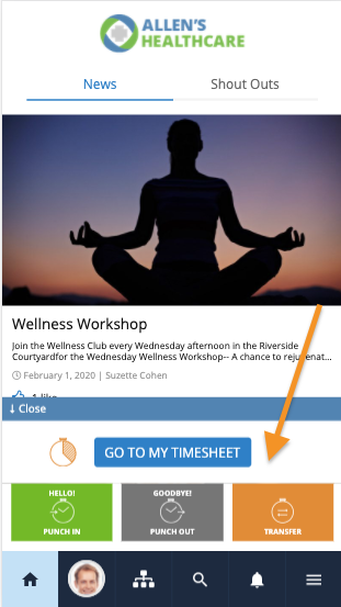 e3 Mobile App: Timesheets for Employees and Managers