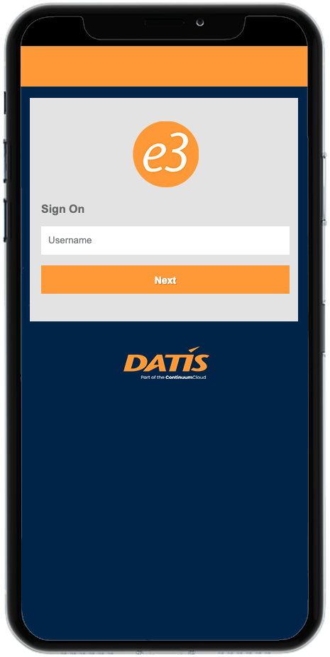 New Look for DATIS e3 Login Pages