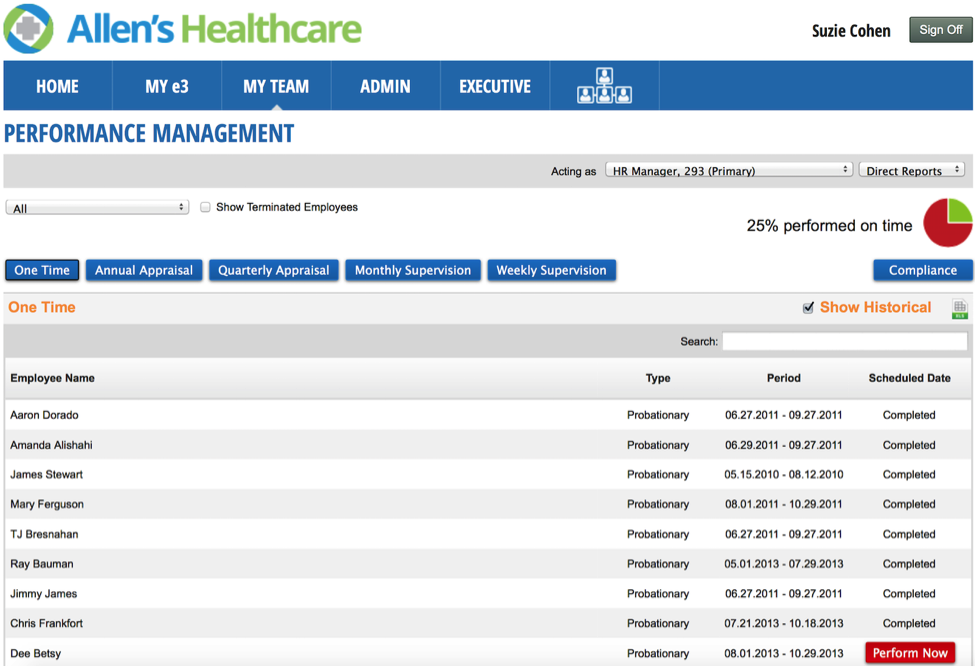 An Introduction to e3 Performance Management