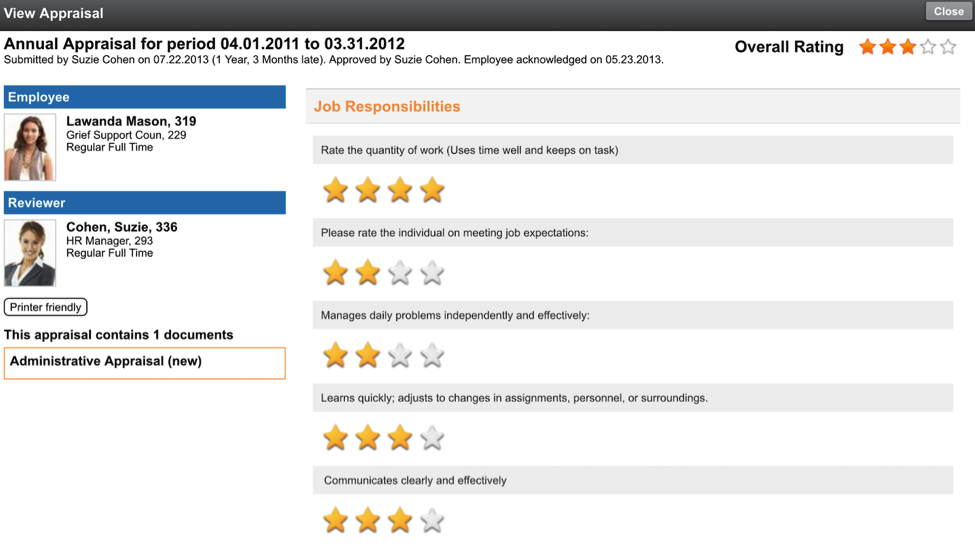 An Introduction to e3 Performance Management